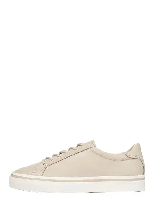 Vince Monterey Leather Sneakers - Natural