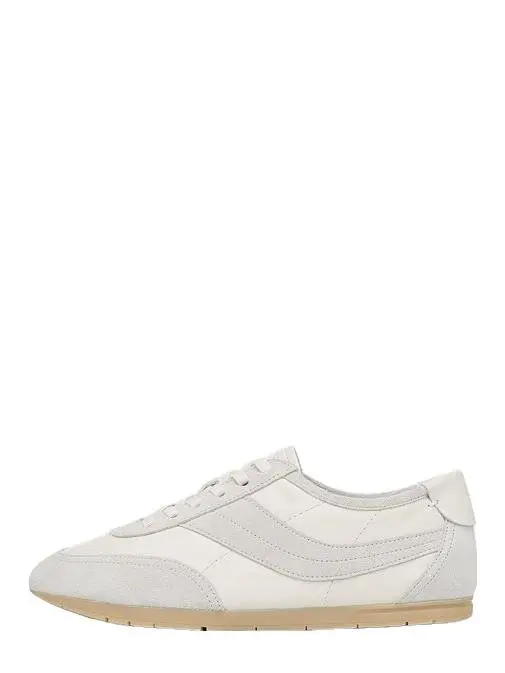 Vince Leather & Suede Slip-on Runner Sneakers - White