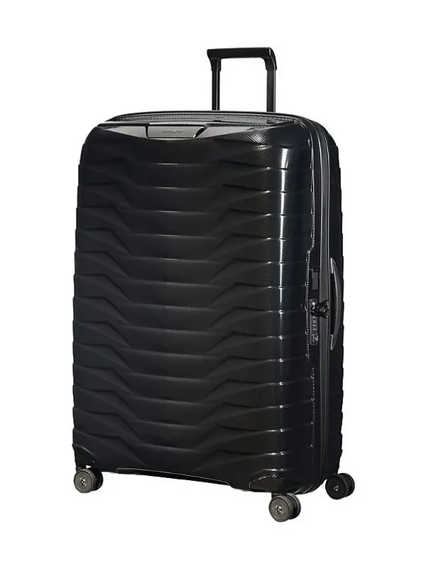 SAMSONITE Proxis Extra Large Spinner Checked Suitcase - Black