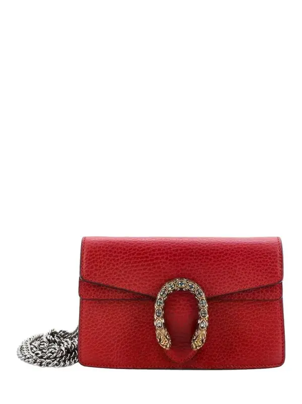 Gucci Dionysus Super Mini Clutch Bag - Red