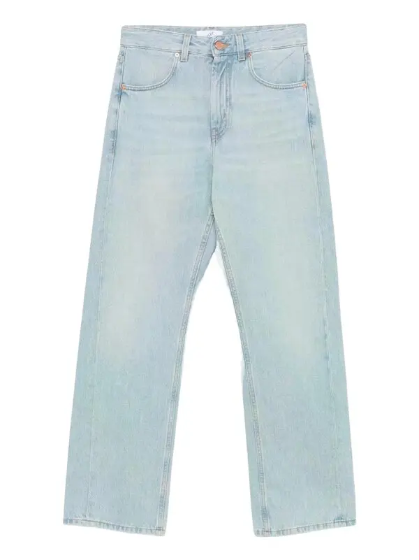 Bite Studios Button-up Straight Jeans - Blue