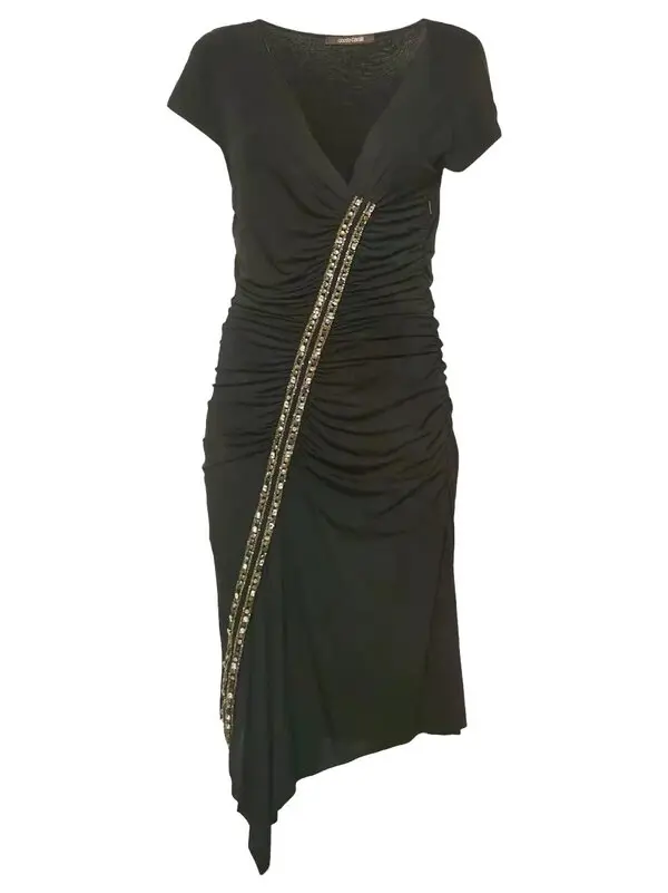 Roberto Cavalli Jersey Dress - Black