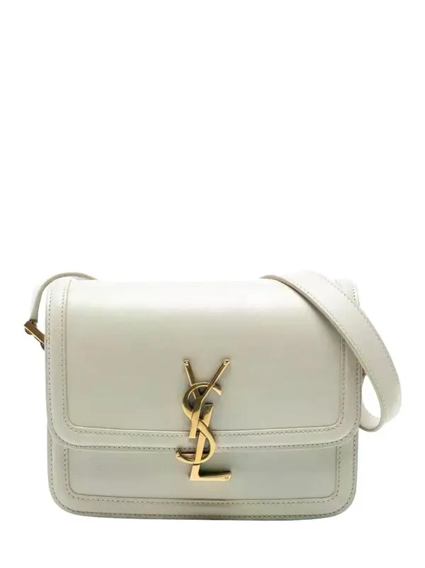 Saint Laurent 2021 Small Solferino Satchel - White