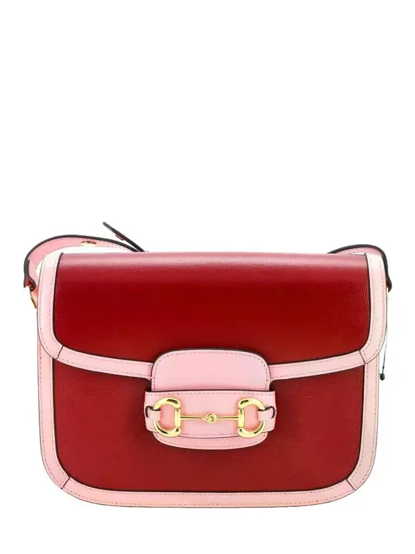 Gucci Horsebit 1955 Small Shoulder Bag - Red