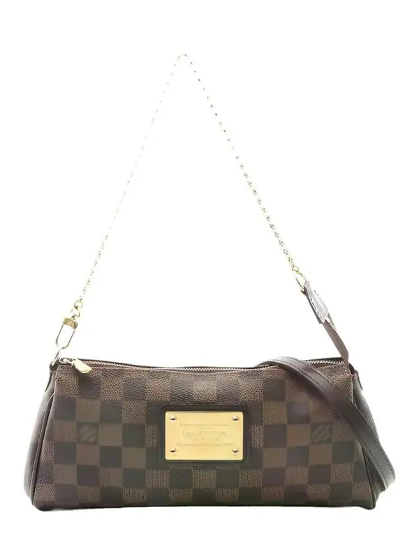LOUIS VUITTON 2017 Logo-plaque Shoulder Bag - Brown