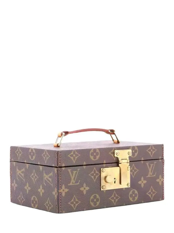 LOUIS VUITTON Boite A Tout Jewelry Case Monogram Canvas - Brown
