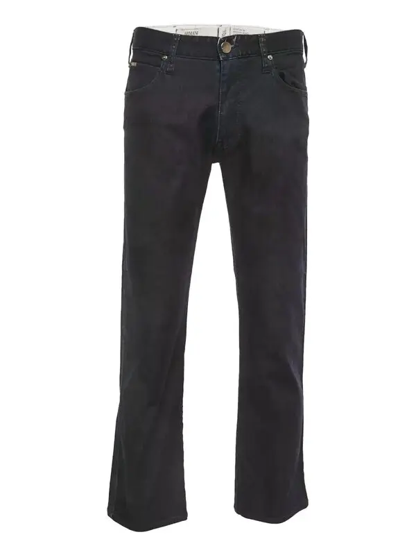 ARMANI Five-pocket Denim Trousers - Blue