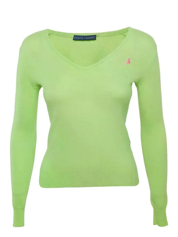 Polo Ralph Lauren Cashmere V-neck Sweater - Green