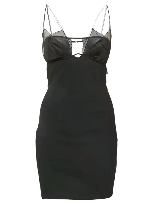 NENSI DOJAKA Cut-out Mini Dress - Black
