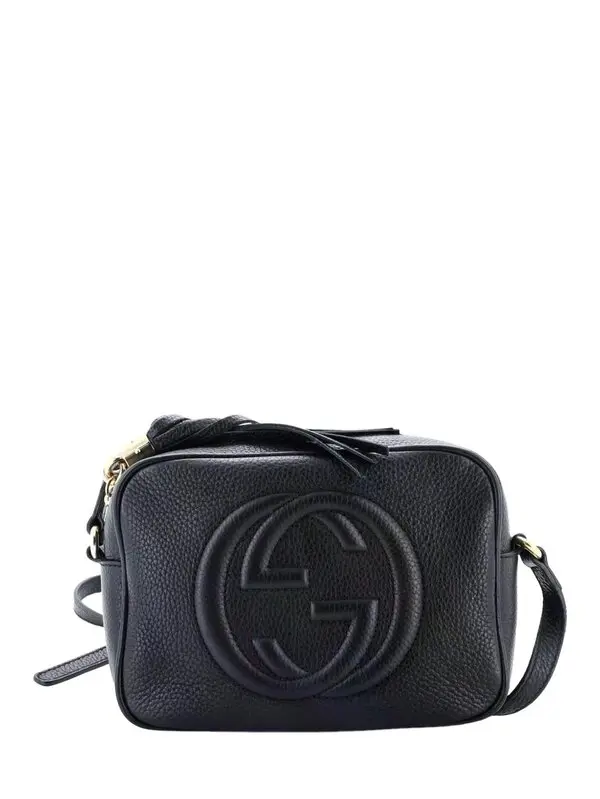 Gucci Soho Disco Leather Crossbody Bag - Black