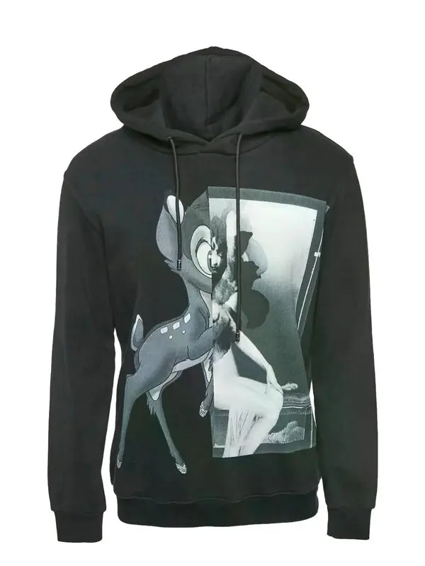 Givenchy Graphic-print Hoodie - Black