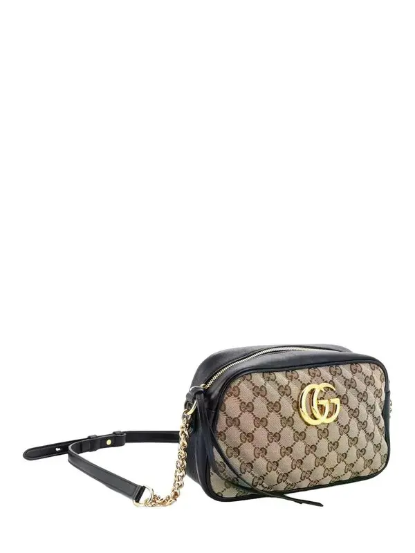Gucci Gg Marmont Small Crossbody Bag - Black
