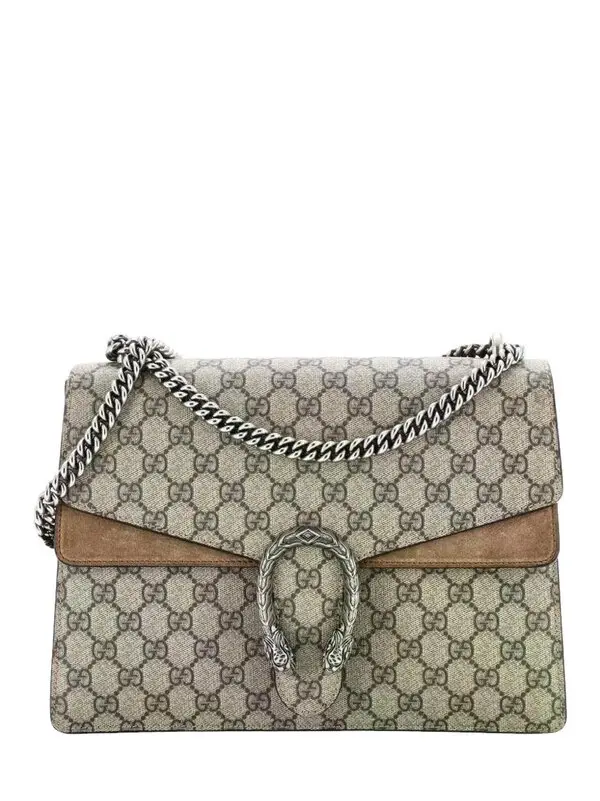 Gucci Dionysus Gg Coated Canvas Medium Shoulder Bag - Brown