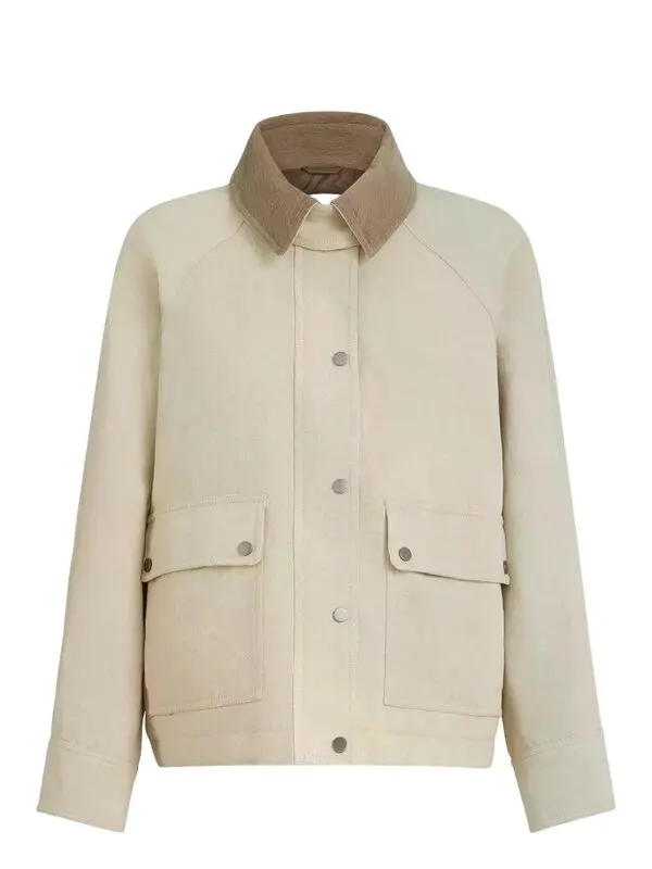Brunello Cucinelli Button-up Jacket - Neutrals