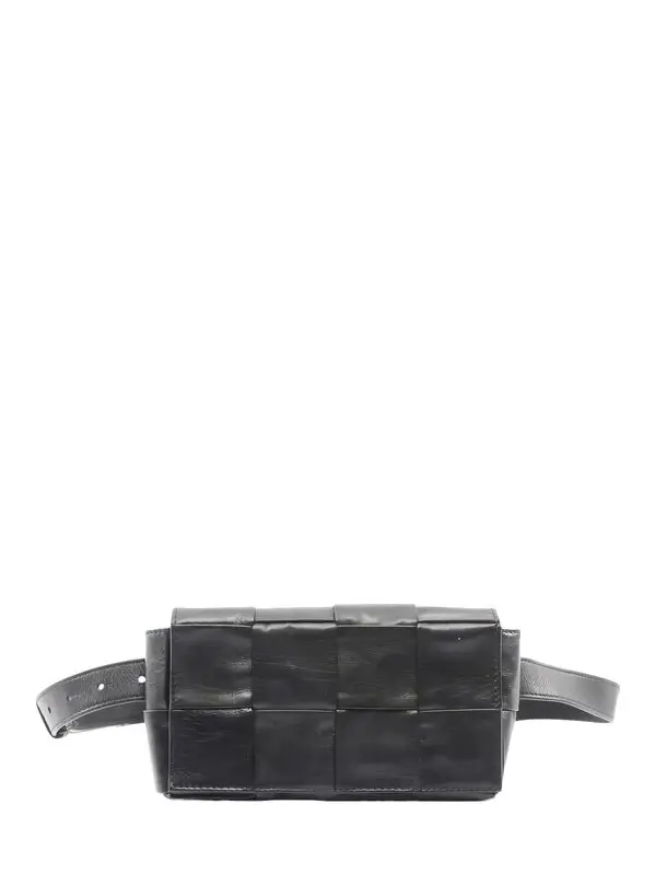 Bottega Veneta 2010s Cassette Belt Bag - Black