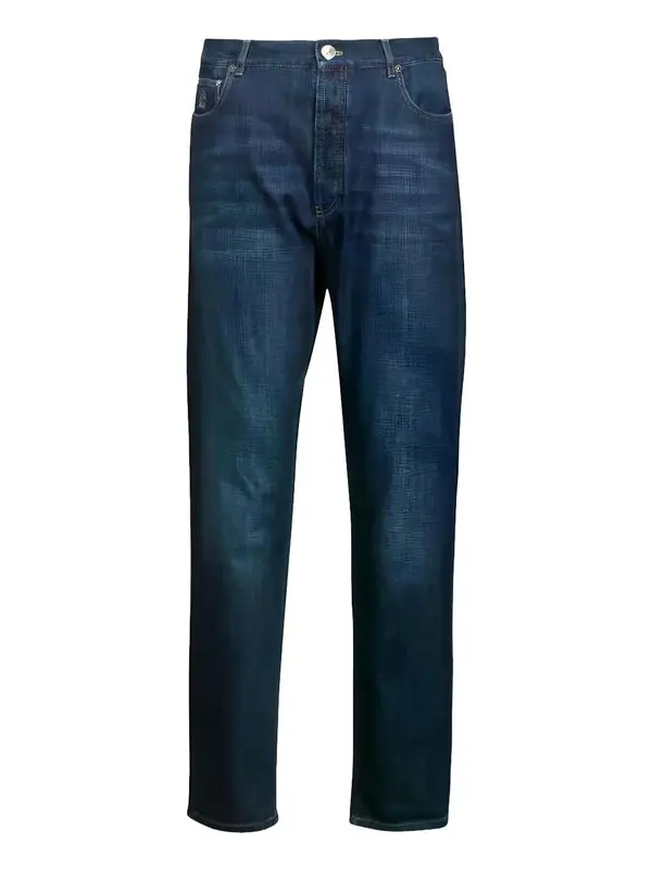 Brunello Cucinelli Five-pocket Trousers - Blue