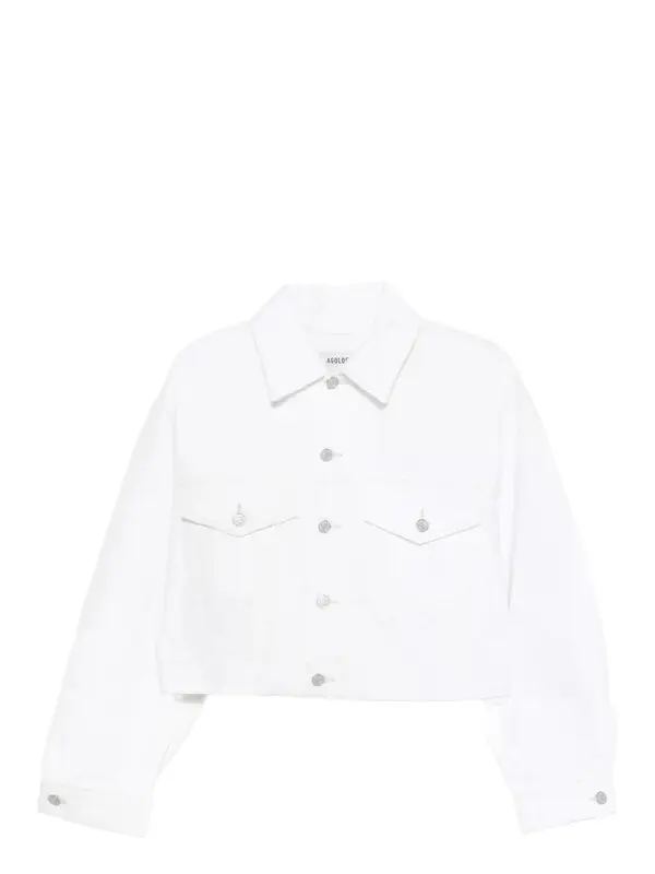 AGOLDE Buttoned Jacket - White