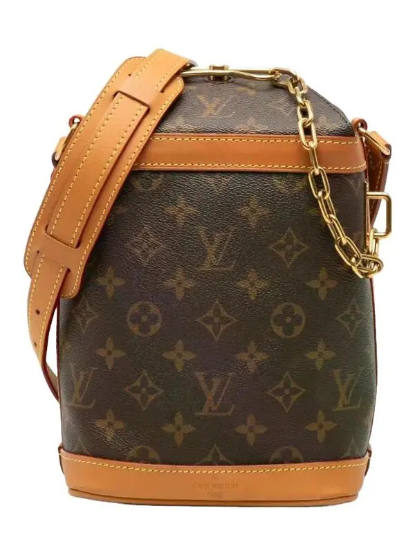 LOUIS VUITTON 2019 Monogram Legacy Milk Box Crossbody Bag - Brown
