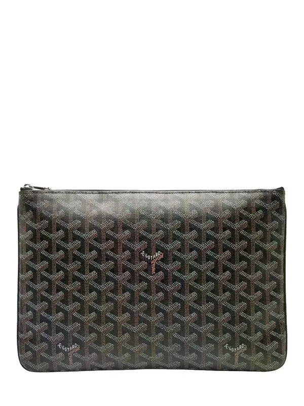 Goyard 2016 Ine Senat Mm Clutch Bag - Black