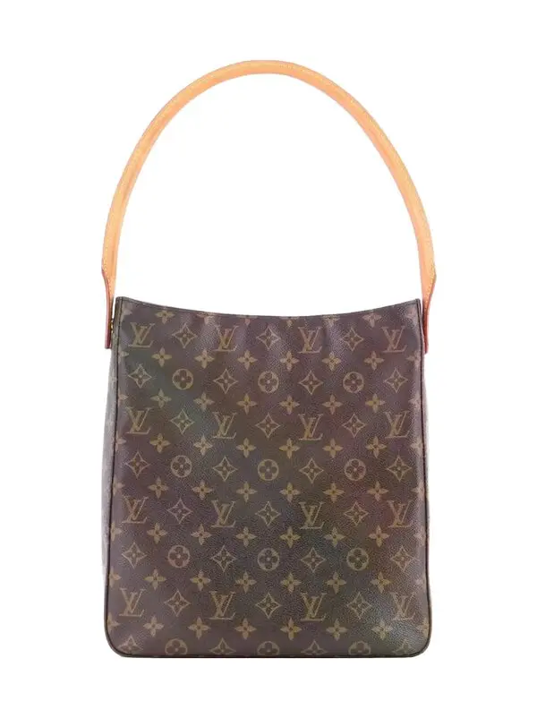 LOUIS VUITTON Looping Gm Monogram Canvas Shoulder Bag - Brown