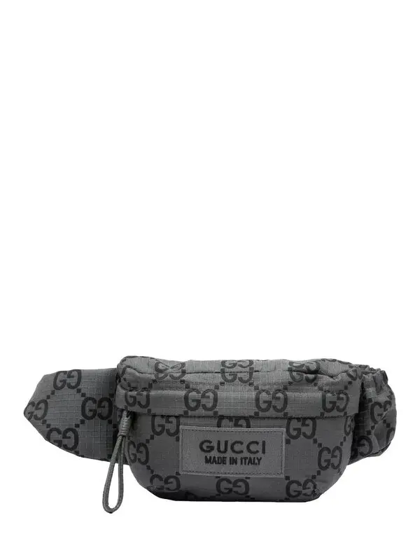 Gucci Gg Nylon Ripstop Belt Bag - Grey