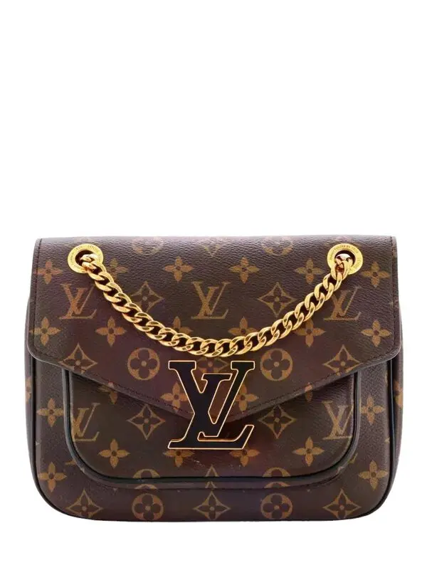 LOUIS VUITTON Passy Handbag Monogram Canvas - Brown