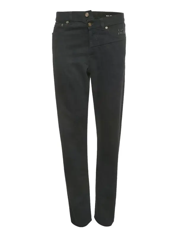 Saint Laurent Cotton Jeans - Black