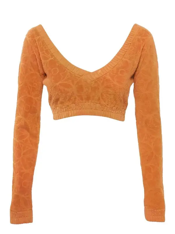 LOUIS VUITTON Terrycloth Top - Orange