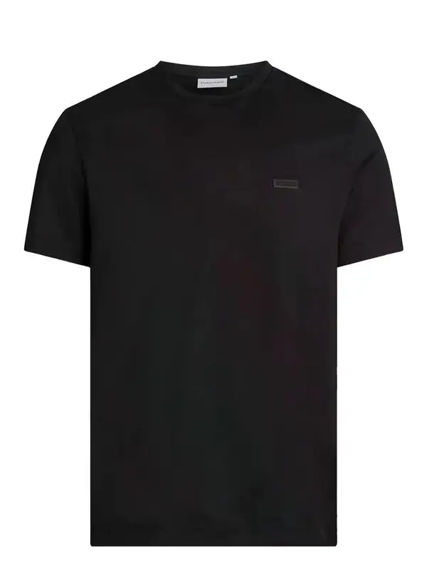 Calvin Klein Logo Plaque T-shirt - Black