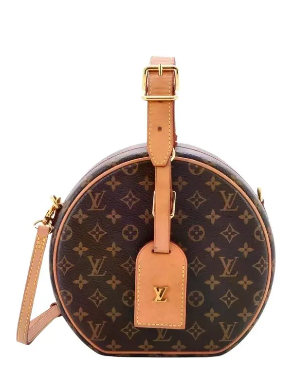 LOUIS VUITTON Petite Boite Chapeau Monogram Canvas - Brown
