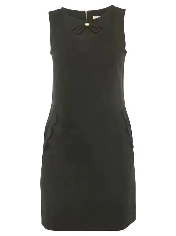 Sandro Bow-detail Mini Dress - Black