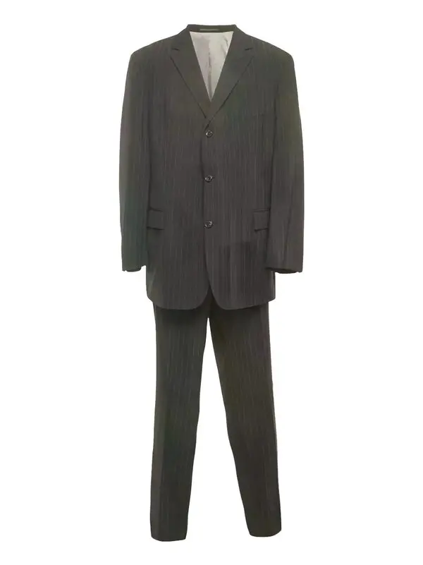 BOSS Pinstripe Suit - Grey