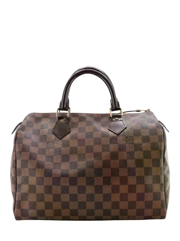 LOUIS VUITTON Speedy 30 Satchel - Brown