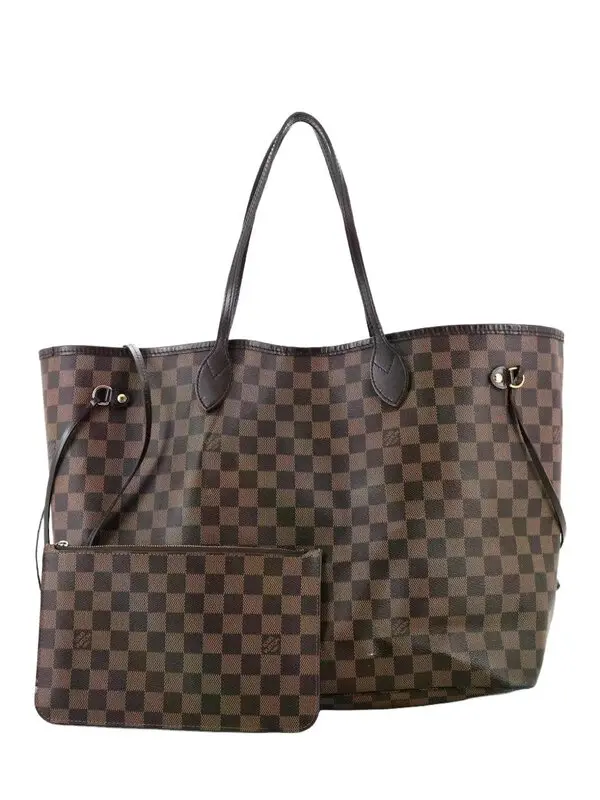LOUIS VUITTON Neverfull Nm Gm Tote Bag - Brown