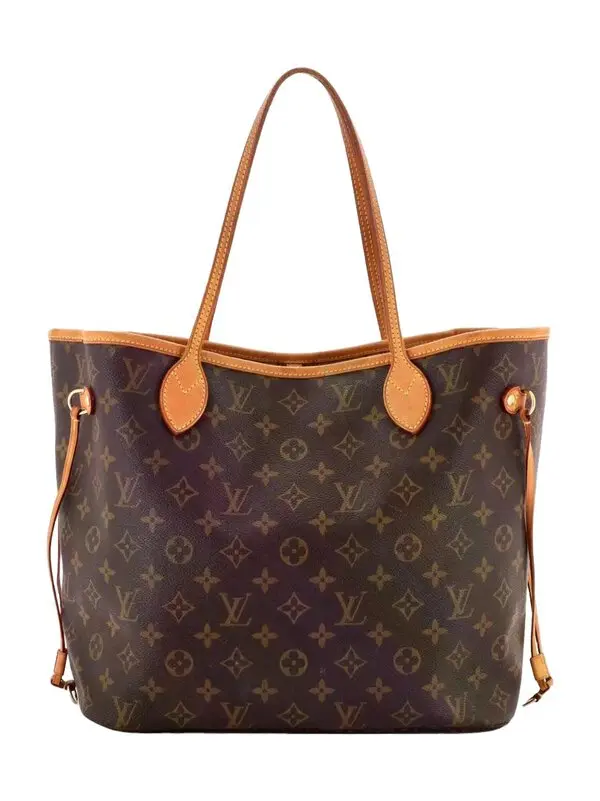 LOUIS VUITTON Neverfull Monogram Canvas Mm Tote Bag - Brown