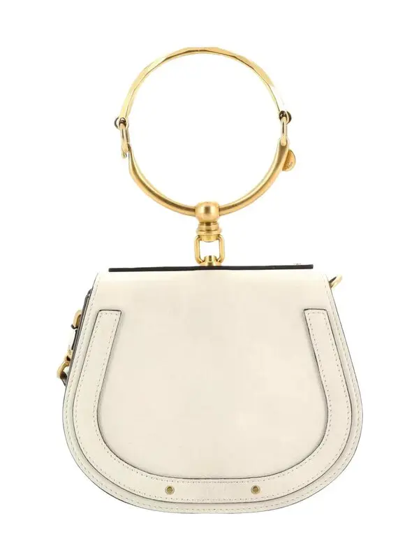 Chloé Nile Small Leather Crossbody Bag - Neutrals