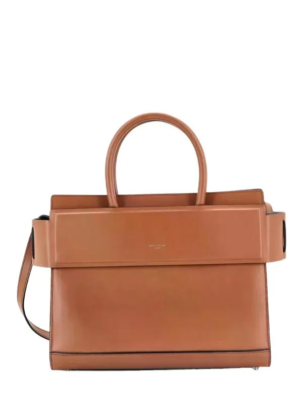 Givenchy Horizon Satchel Small Tote Bag - Brown