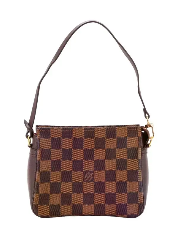 LOUIS VUITTON Trousse Makeup Bag Damier Pouch - Brown