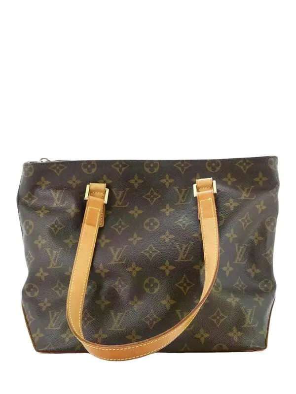 LOUIS VUITTON Cabas Piano Monogram Canvas Tote - Brown