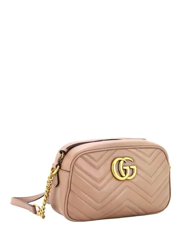 Gucci Gg Marmont Small Shoulder Bag - Neutrals