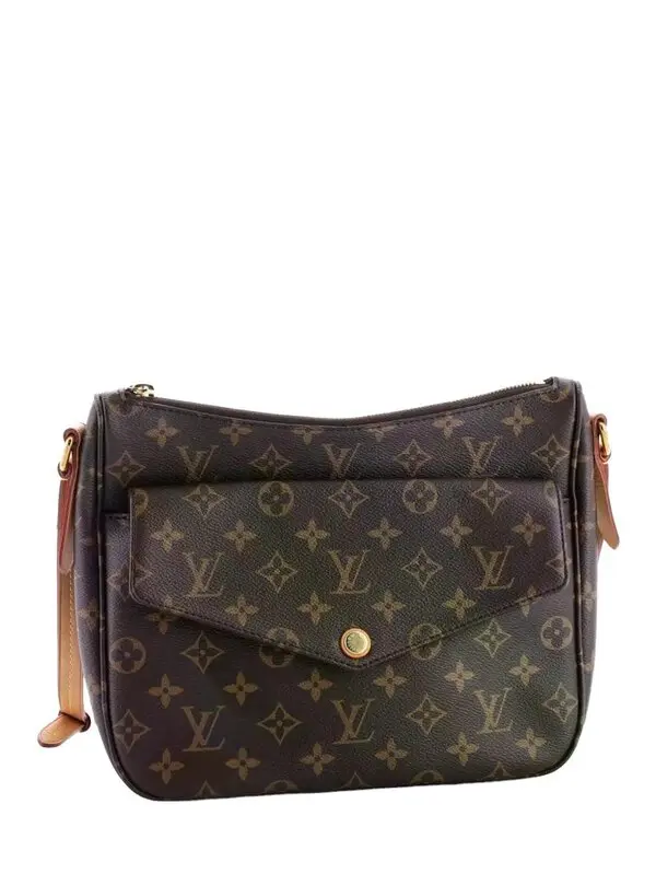 LOUIS VUITTON Mabillon Monogram Canvas Crossbody Bag - Brown
