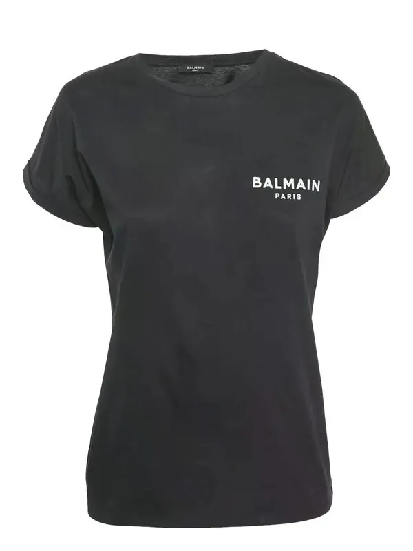 Balmain Logo-print T-shirt - Black