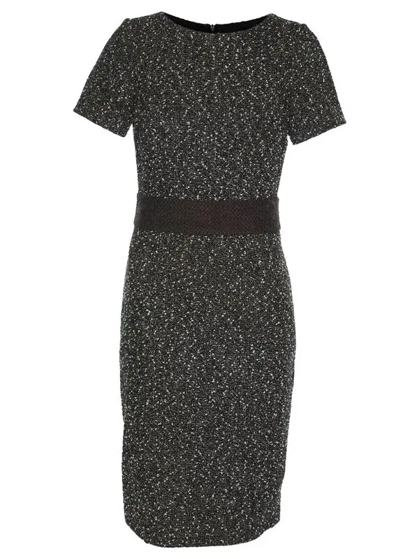 Paule Ka Tweed Dress - Black