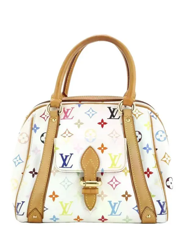 LOUIS VUITTON Priscilla Handbag Monogram Multicolor Satchel - Multicolour