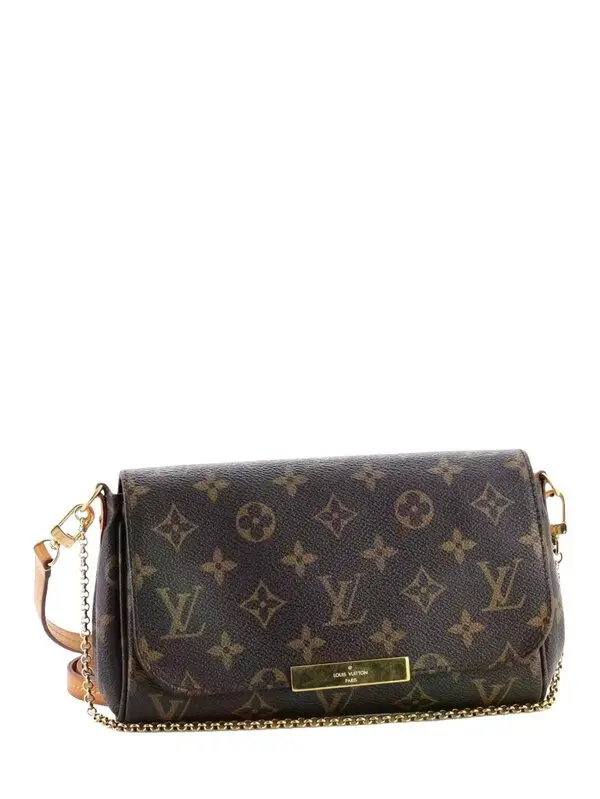 LOUIS VUITTON Favorite Handbag Monogram Canvas Pm - Brown