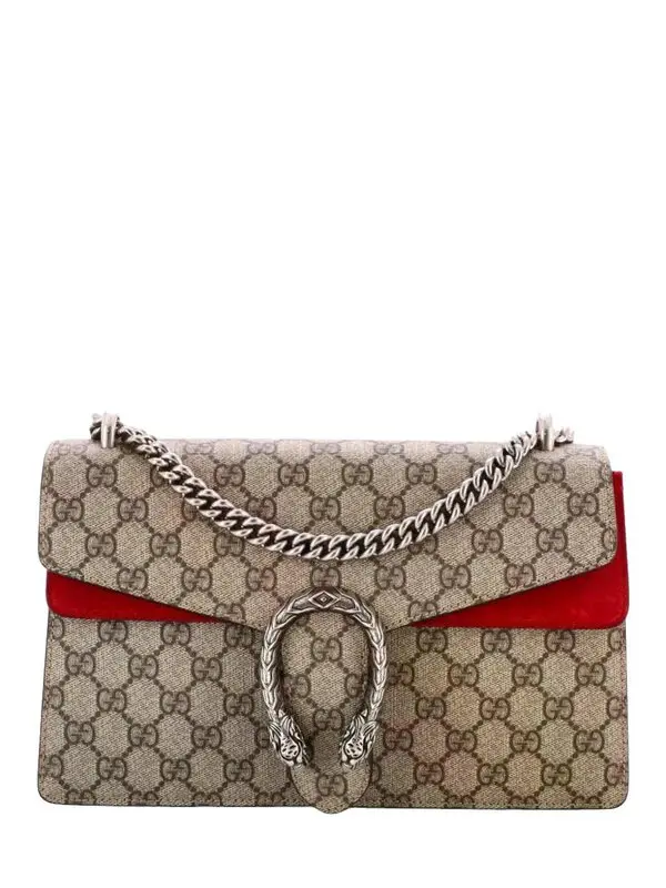 Gucci Dionysus Gg Coated Canvas Small Shoulder Bag - Brown