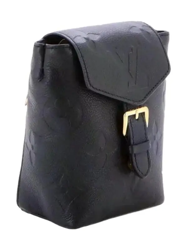 LOUIS VUITTON Monogram Empreinte Giant Backpack - Black