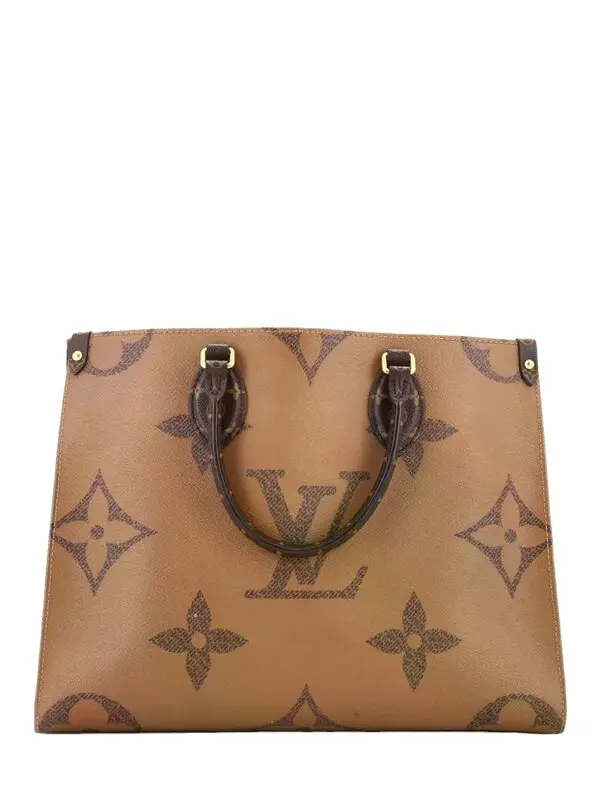 LOUIS VUITTON Onthego Reverse Monogram Giant Mm Tote Bag - Brown