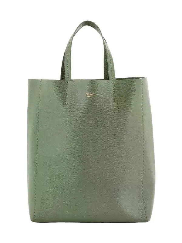 Celine Vertical Cabas Small Tote Bag - Green