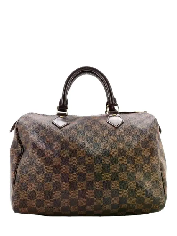 LOUIS VUITTON Speedy 30 Satchel - Brown